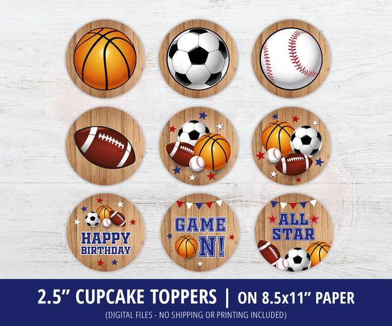 Sports Birthday Party Decorations, All-star Sports Party Decor, Sports ...
