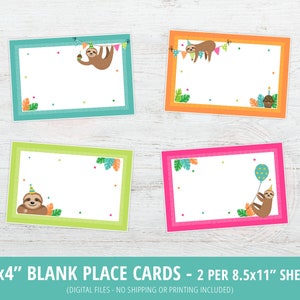 Sloth Birthday Decorations, Sloth Party Package, Sloth Theme, Sloth ...