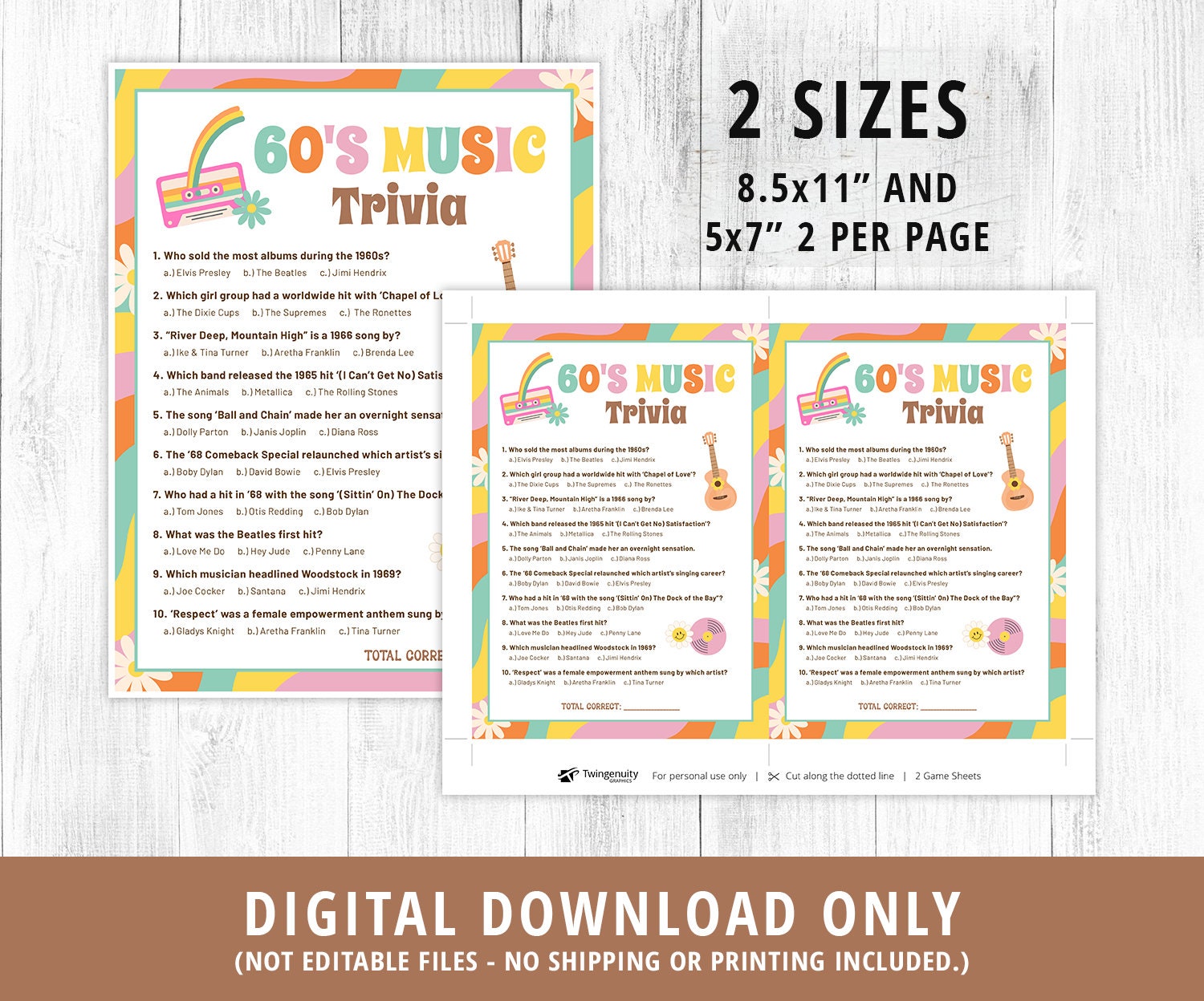 60s Games Bundle Printable 60s Activities 60s Party Games - Etsy Australia