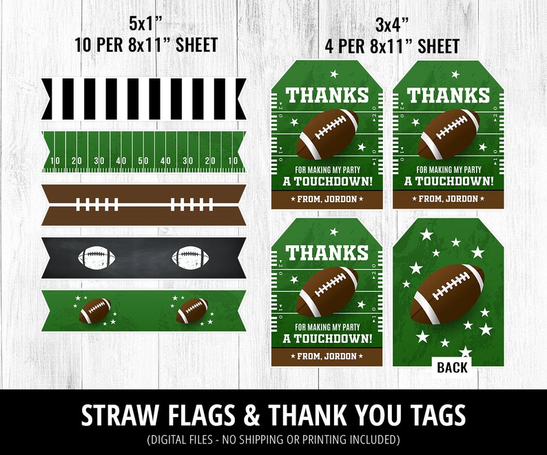 Football Party Decorations, Football Birthday Party Decor, Football ...