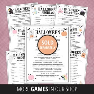 Halloween Which Witch Game, Halloween Witch Matching Game, Halloween ...