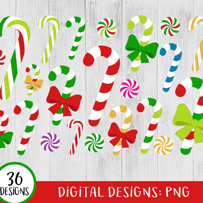 Candy Clipart - Etsy