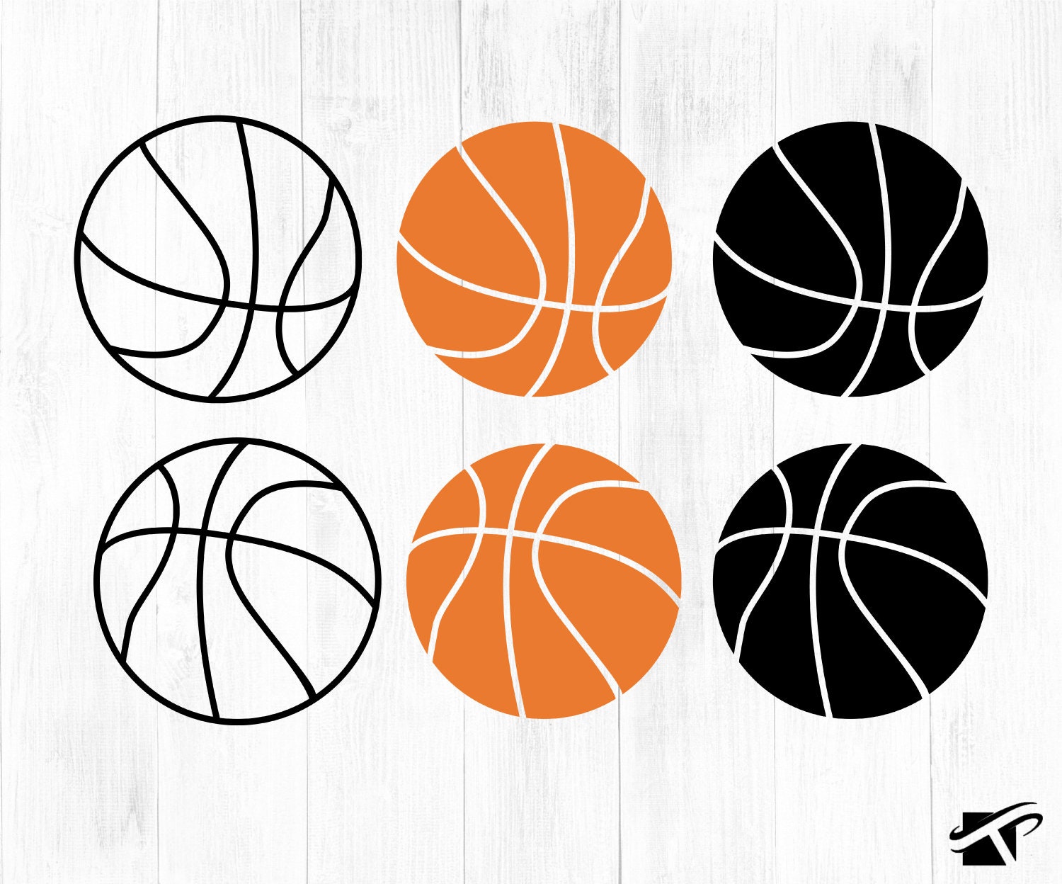 Basketball SVG Basketball Clipart Basketball SVG Bundle | Etsy