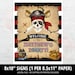 Pirate Party Signs Pirate Birthday Decor Pirate Decorations - Etsy