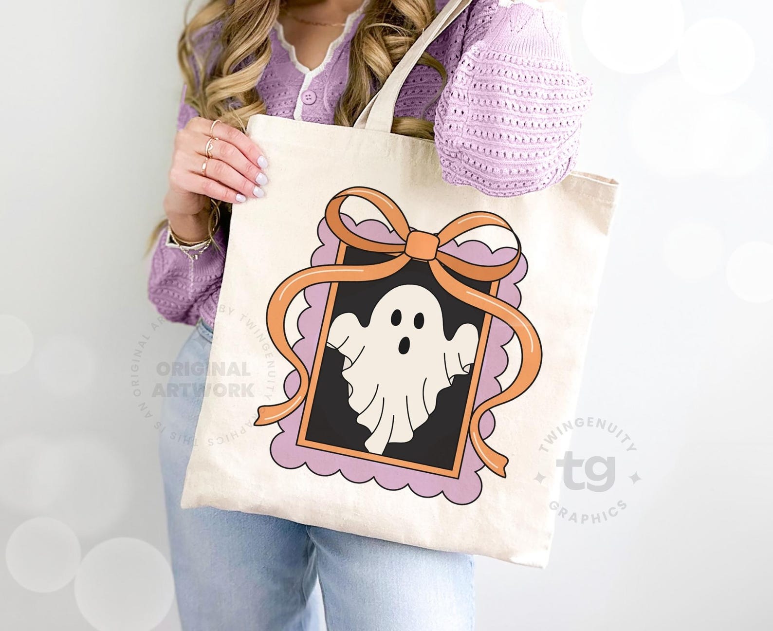 Halloween Frames Clipart, Ghost Frame Portraits Clipart, Spooky Pink ...