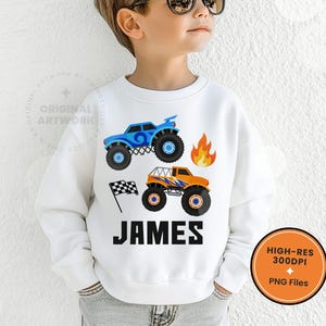 Monster Trucks Clipart, Monster Truck Clipart Bundle, Trucks Clip Art ...