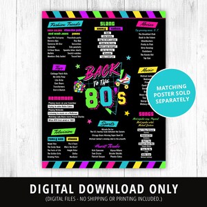 80s Trivia Games Printable, 80s Trivia Game, 80s Movie Trivia, 80s ...