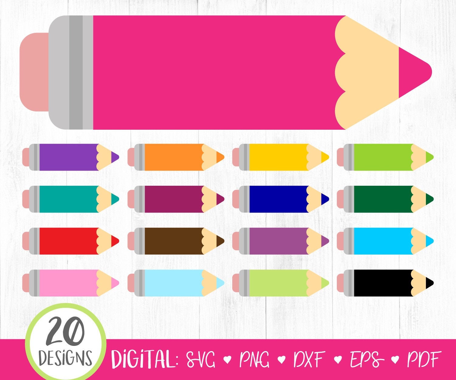 Colored Pencils Clipart