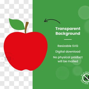 Apple Svg, Apple Clipart, Teacher Svg, School Svg, Silhouette Cut Files ...