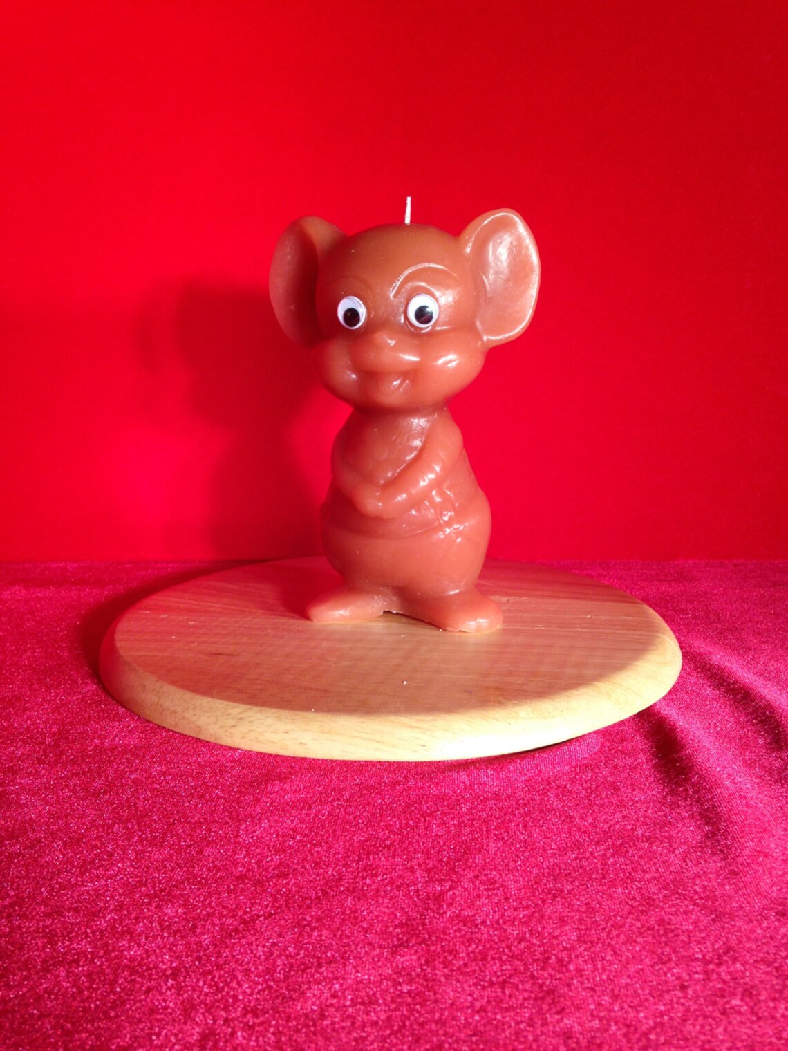 Mouse and Cheese Candle - Etsy