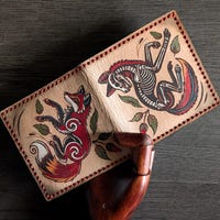 Tyvek Paper Slim Wallet, Cute Monsters - Etsy