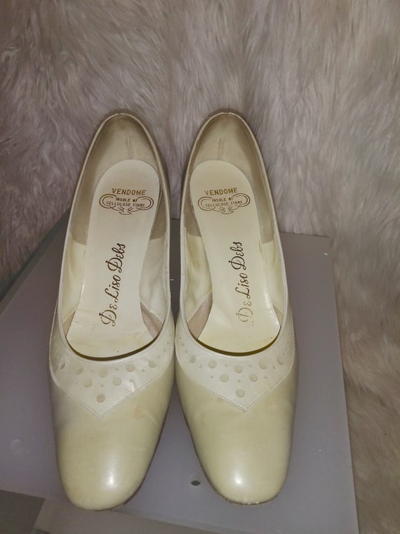 De Liso Debs vintage pumps/Alligator Leather sole Bro… - Gem