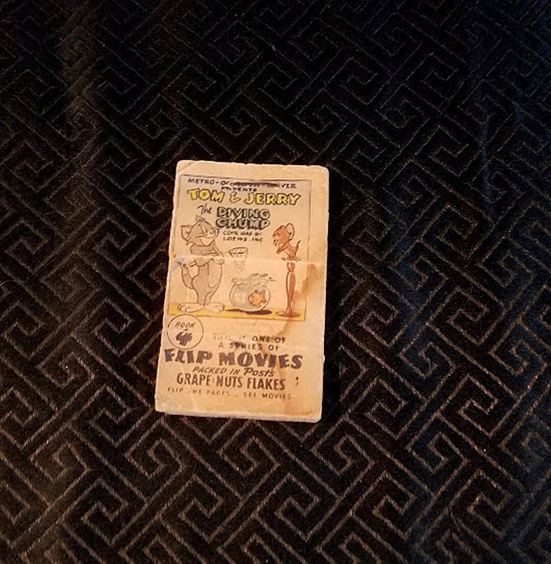 Vintage 1949 Flip Movies Post Cereal Collectible Book 4 - Etsy