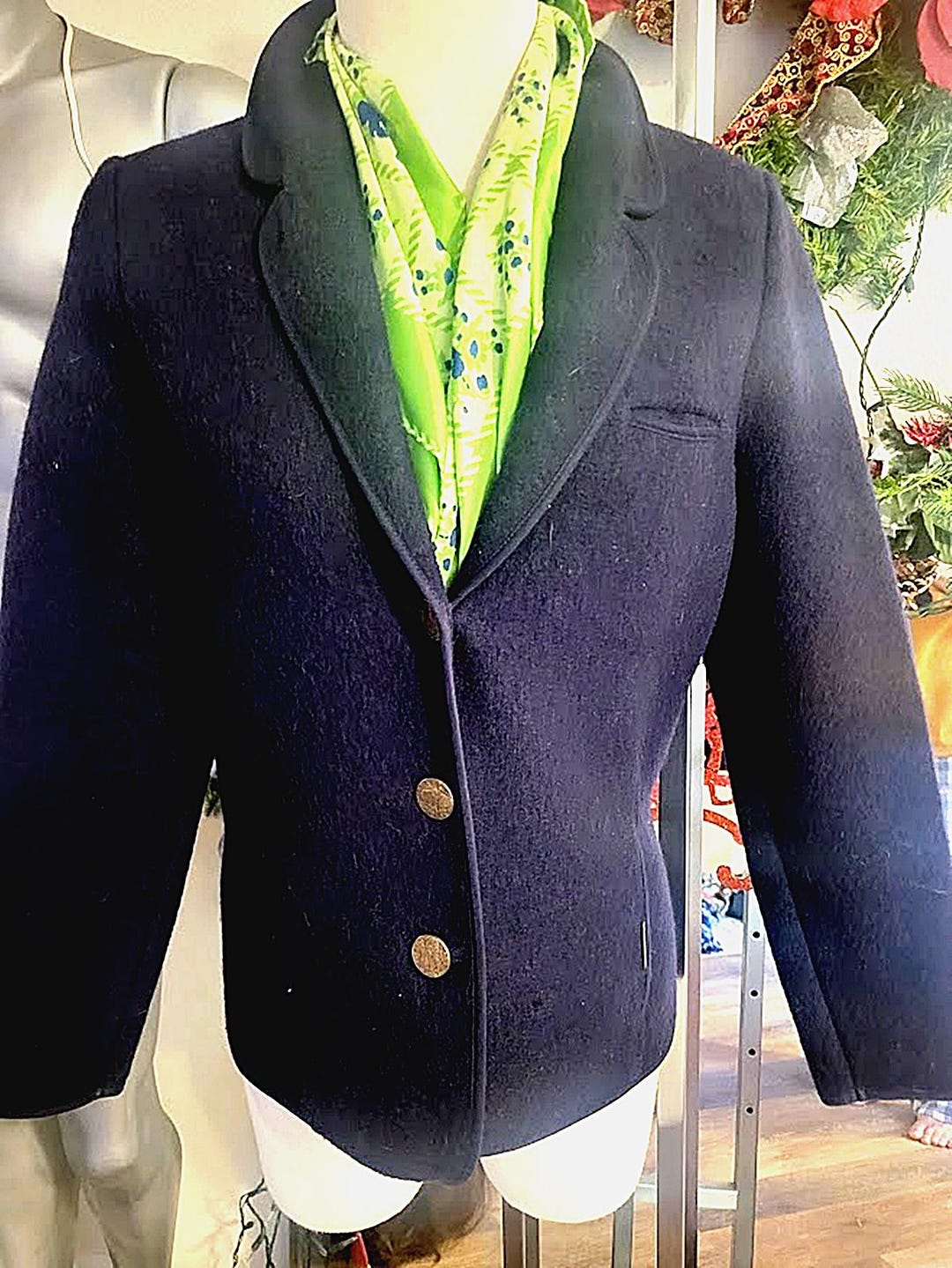 Vintage Geiger Austrian Wool Jacket - Etsy