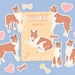 Sable Collie Sticker Set - Smooth Collie Stickers - Dog Stickers - Etsy