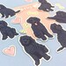 Black Cockapoo Stickers - Cute Cockapoo Gift - Dog Sticker Set - Etsy