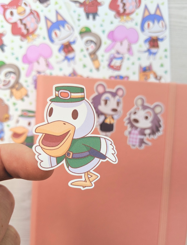 Animal Crossing Stickers Nintendo Animal Crossing Cute | Etsy