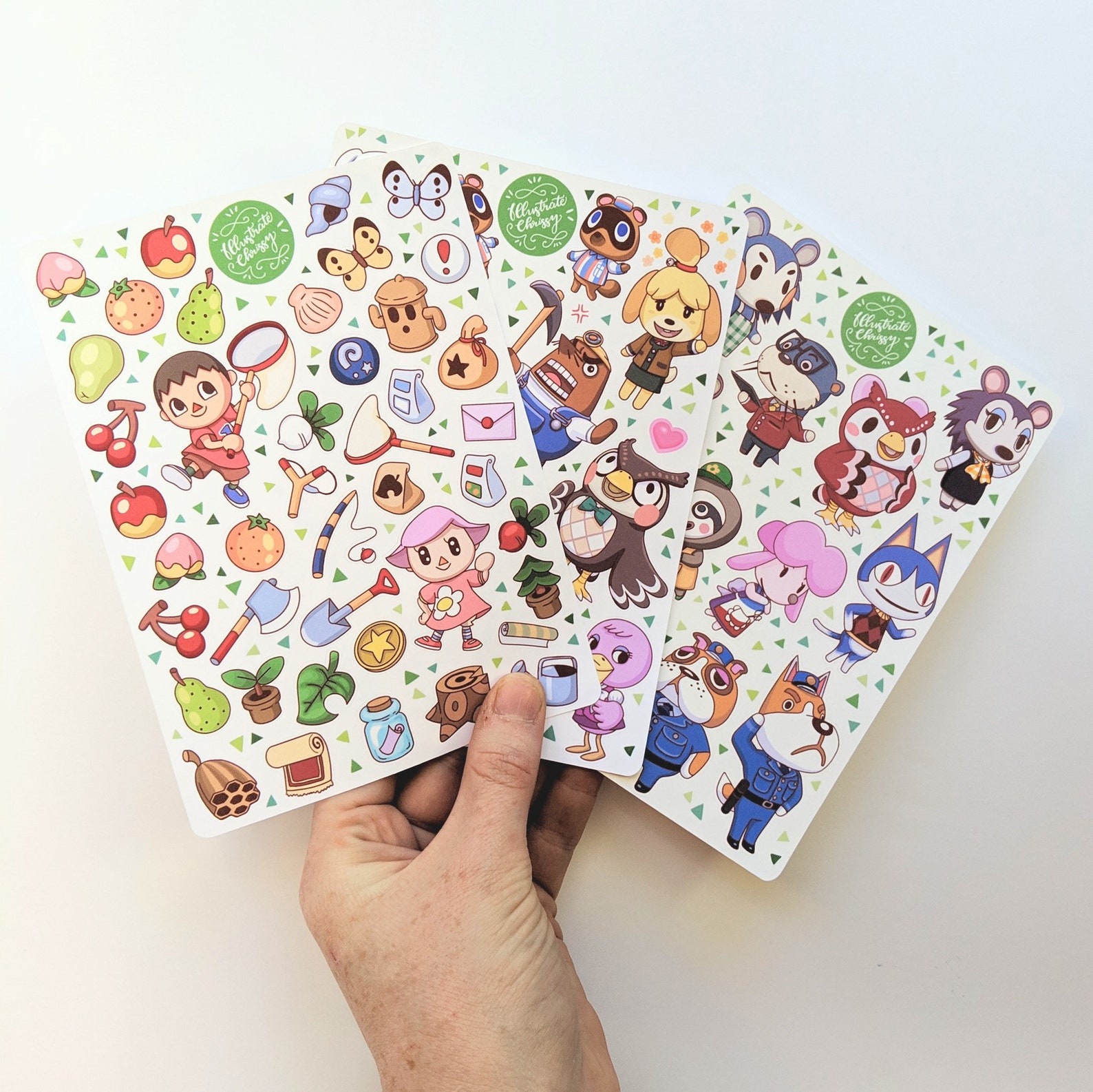 Animal Crossing Sticker Pack Nintendo Stickers Cute Animal | Etsy