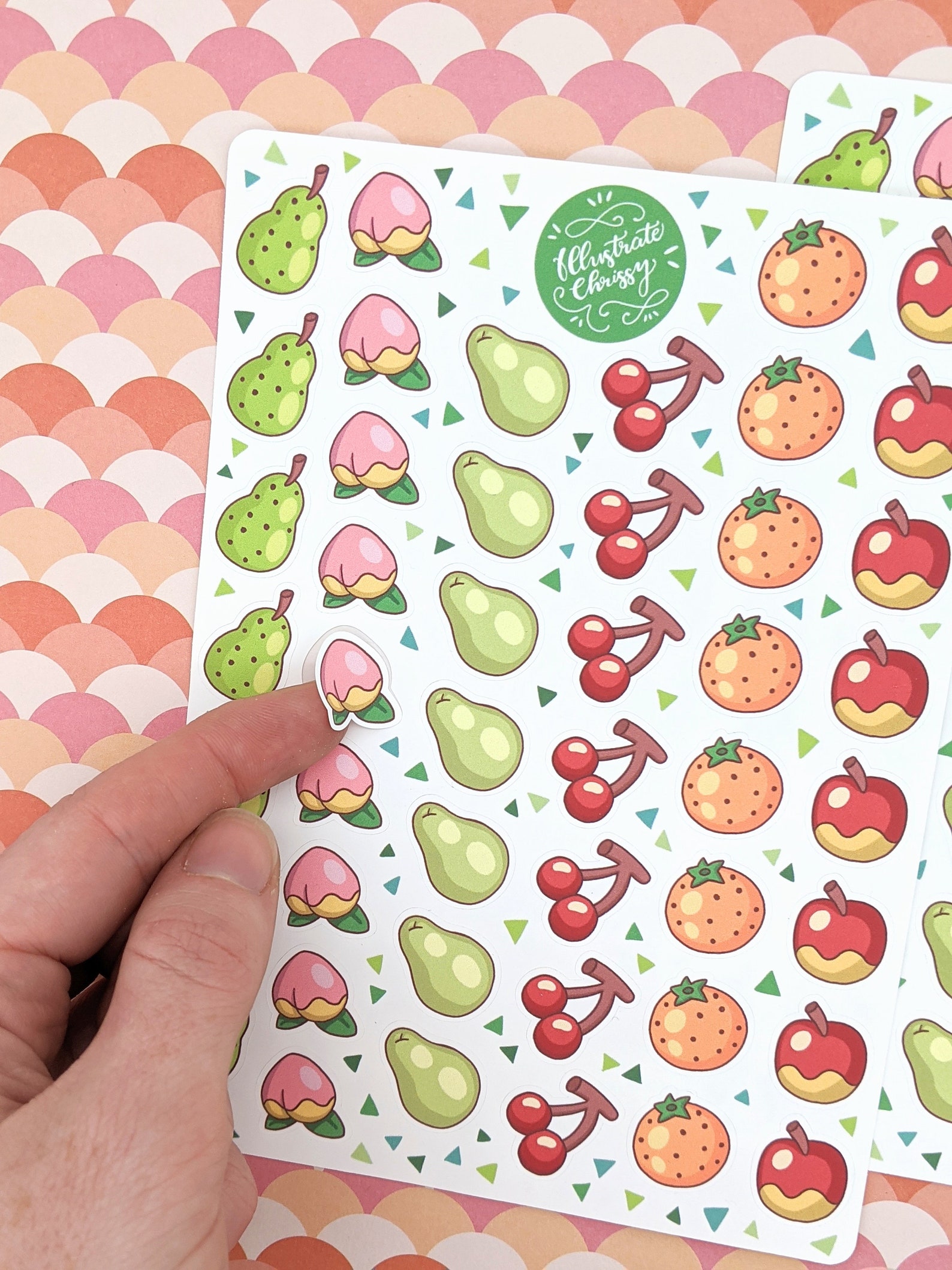 Animal Crossing Stickers - Town Fruit Stickers - Animal Crossing ...