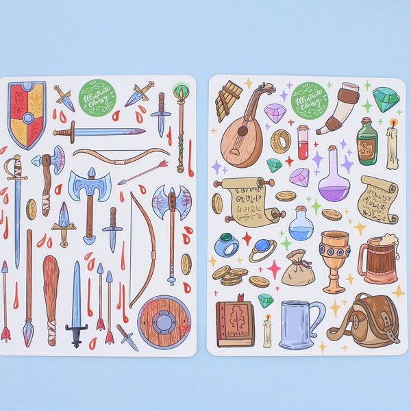 Dungeons and Dragons Sticker - Etsy