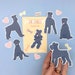 Black Cockapoo Stickers - Cute Cockapoo Gift - Dog Sticker Set - Etsy