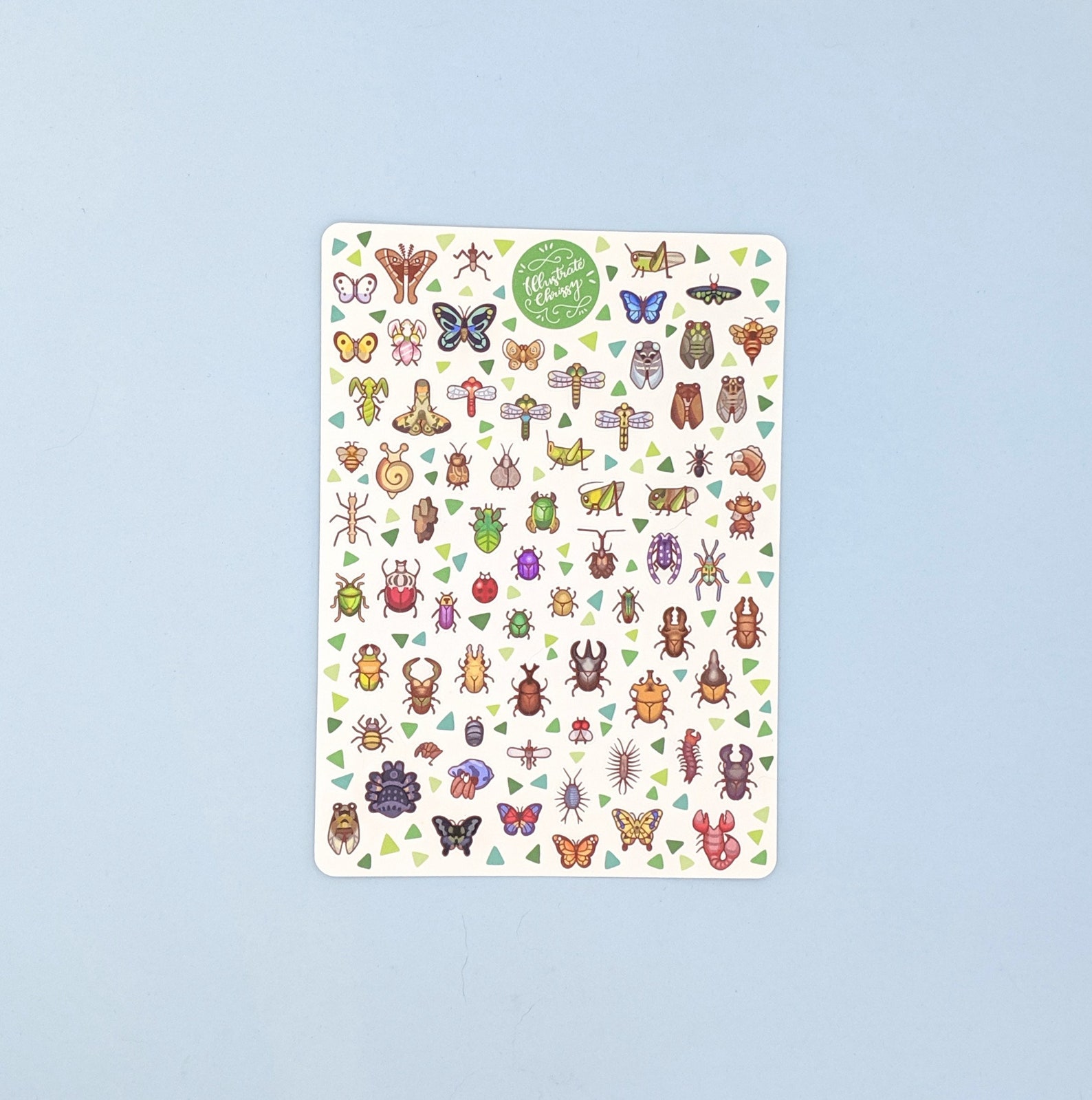 Animal Crossing Bug Sticker Sheet Animal Crossing New Leaf | Etsy
