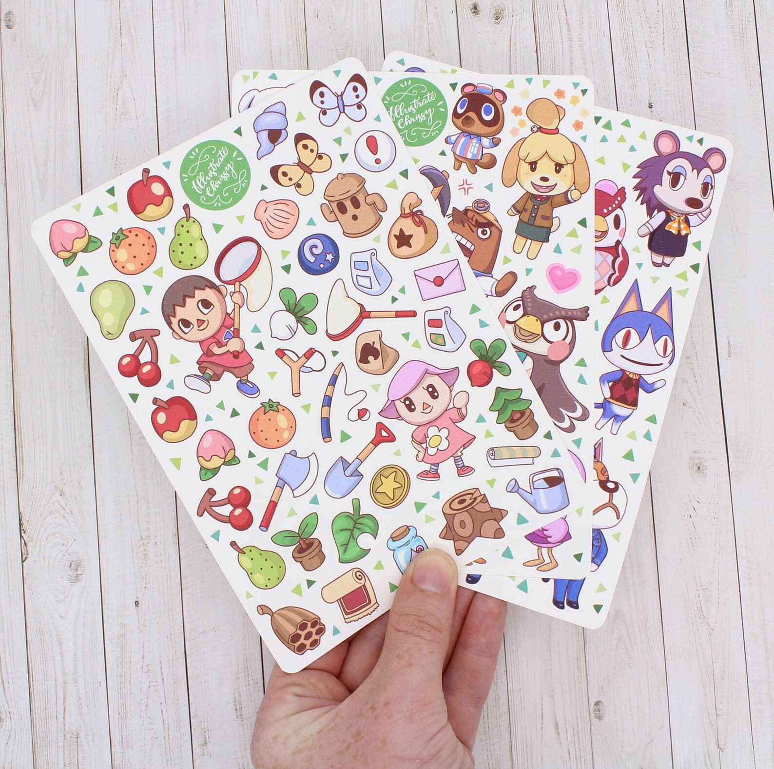 Animal Crossing Sticker Pack Nintendo Stickers Cute Animal | Etsy
