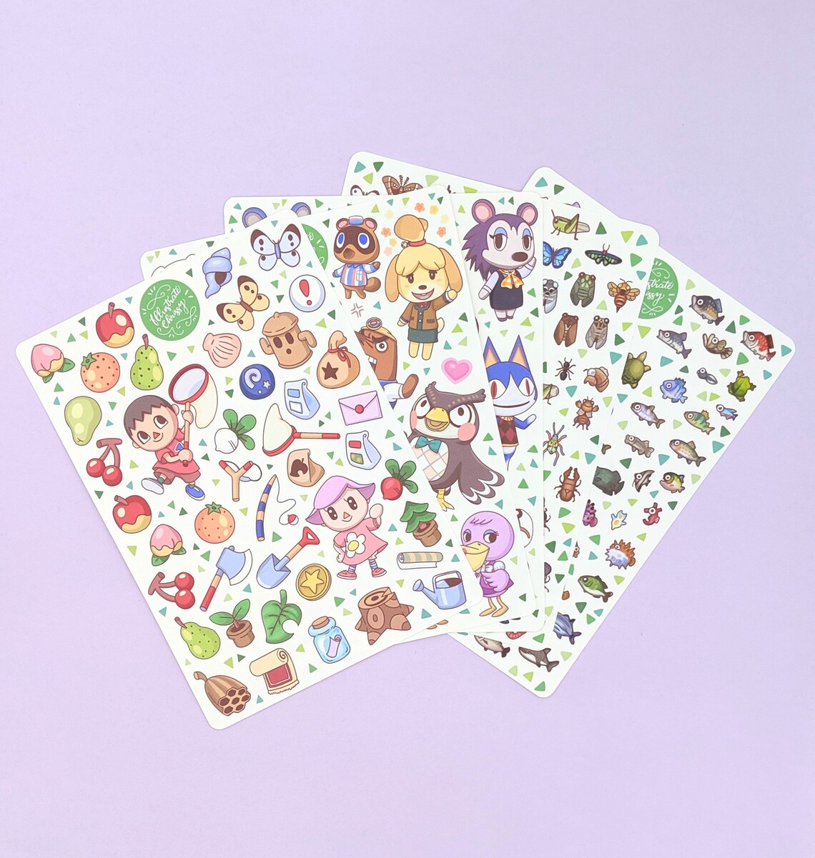 Animal Crossing Sticker Mega Pack Animal Crossing Stickers - Etsy