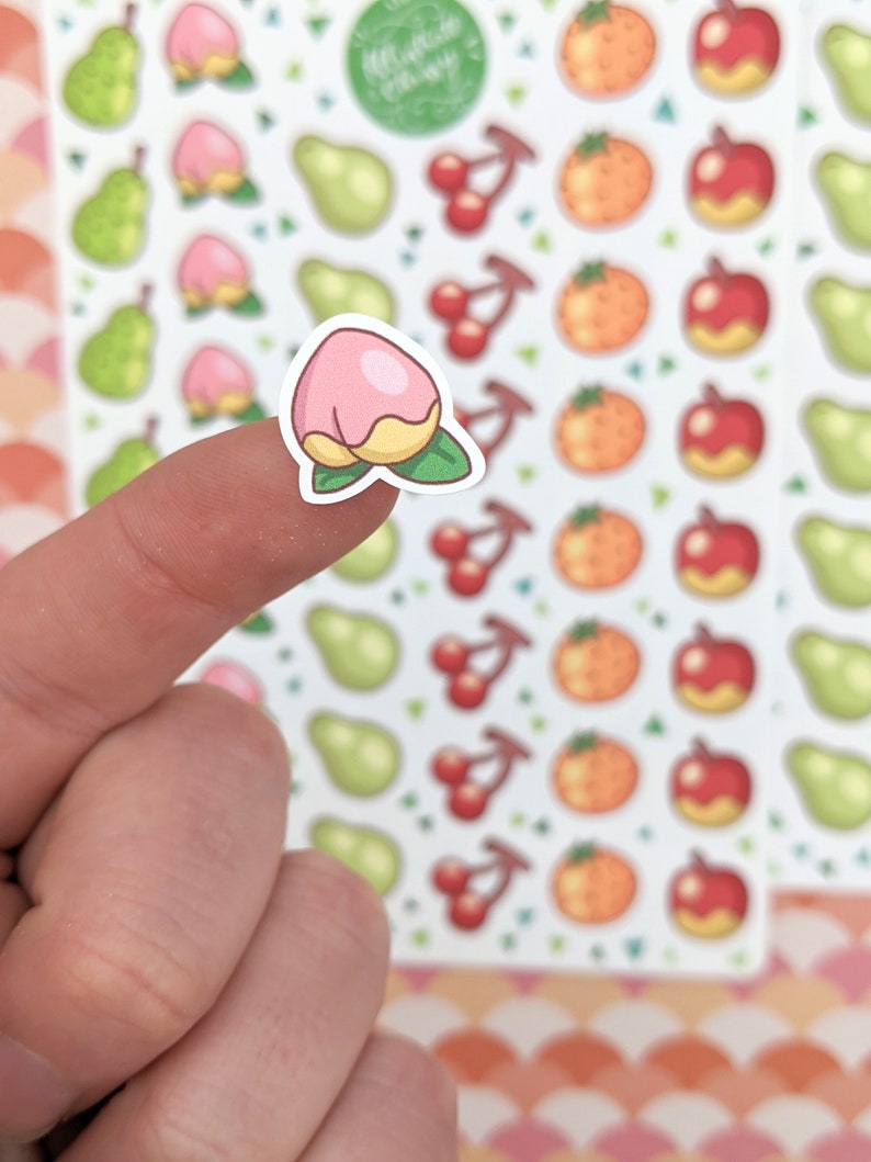 Animal Crossing Stickers - Town Fruit Stickers - Animal Crossing ...