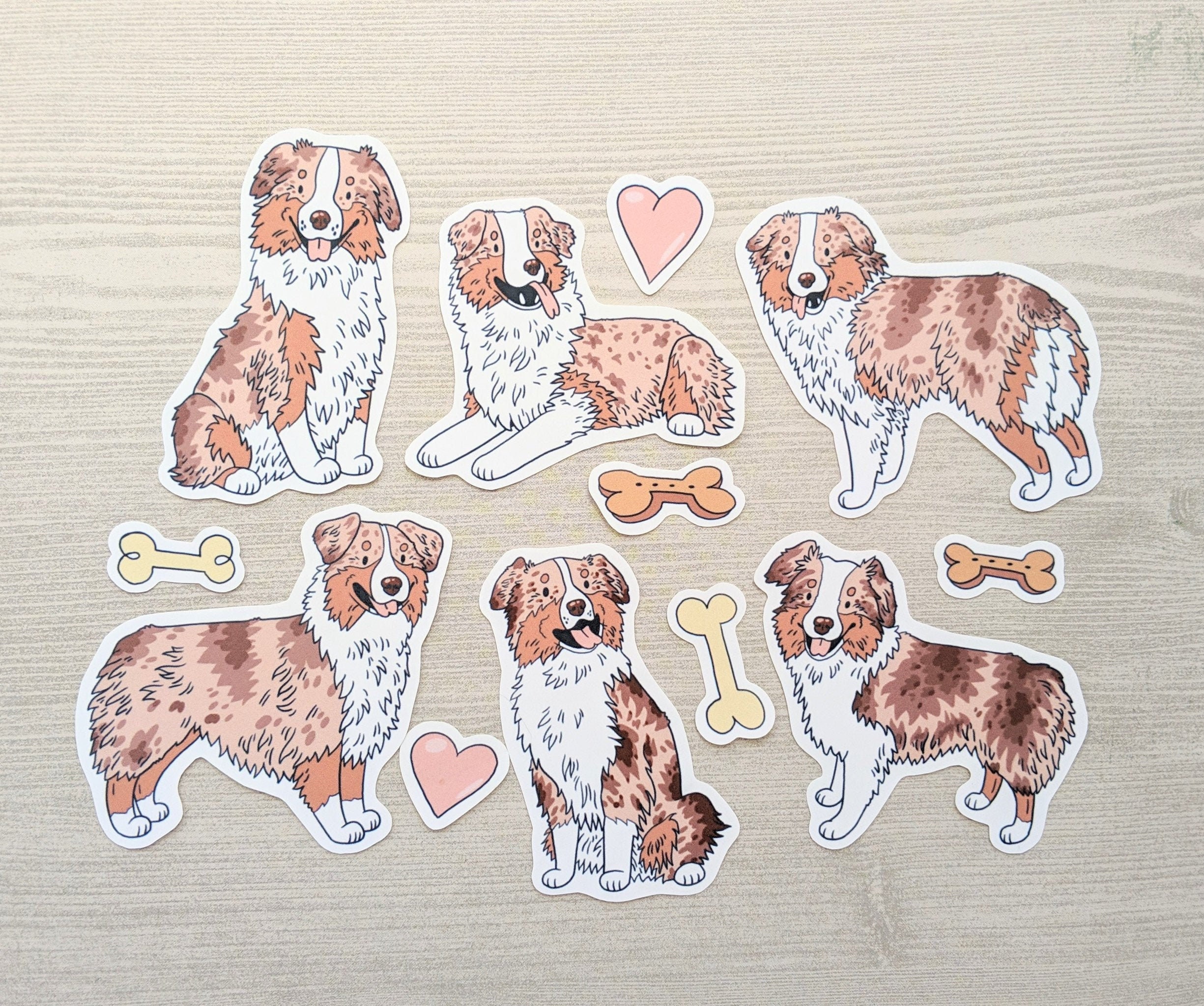 Digital Art & Collectibles Personalised Custom Pet Stickers Hand Drawn ...