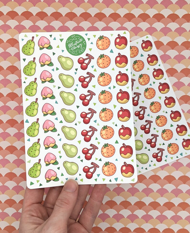 Animal Crossing Stickers - Town Fruit Stickers - Animal Crossing ...
