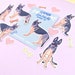 Sable German Shepherd Sticker Set Waterproof Stickers - Etsy