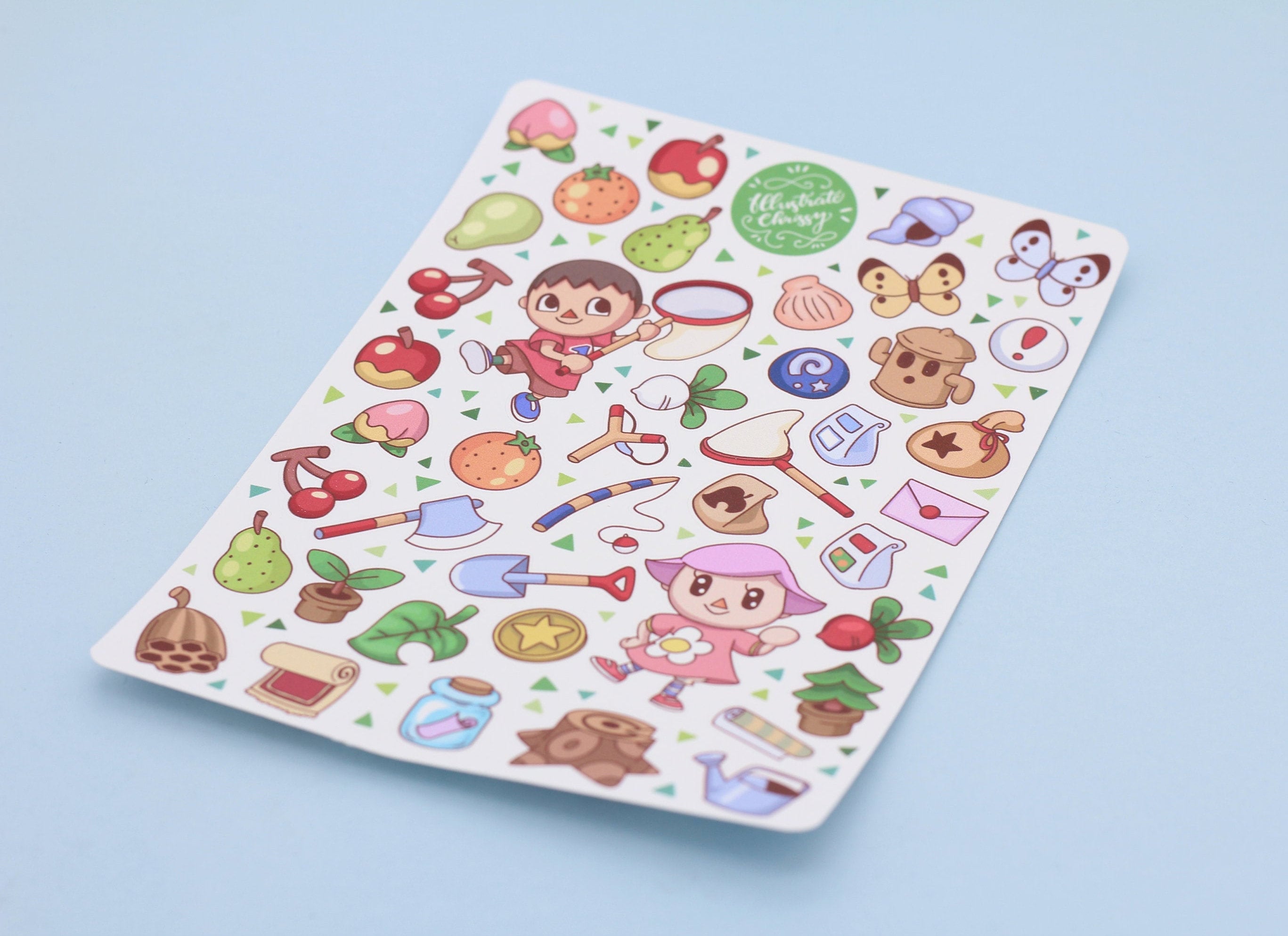 Stickers Papercraft Embellishments cute stickers Kawaii stationery ACNH ...