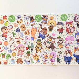 Animal Crossing Sticker Pack - Nintendo Stickers - Cute Animal Crossing ...