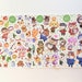 Animal Crossing Sticker Pack Nintendo Stickers Cute Animal - Etsy