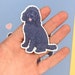 Black Cockapoo Stickers Cute Cockapoo Gift Dog Sticker Set - Etsy