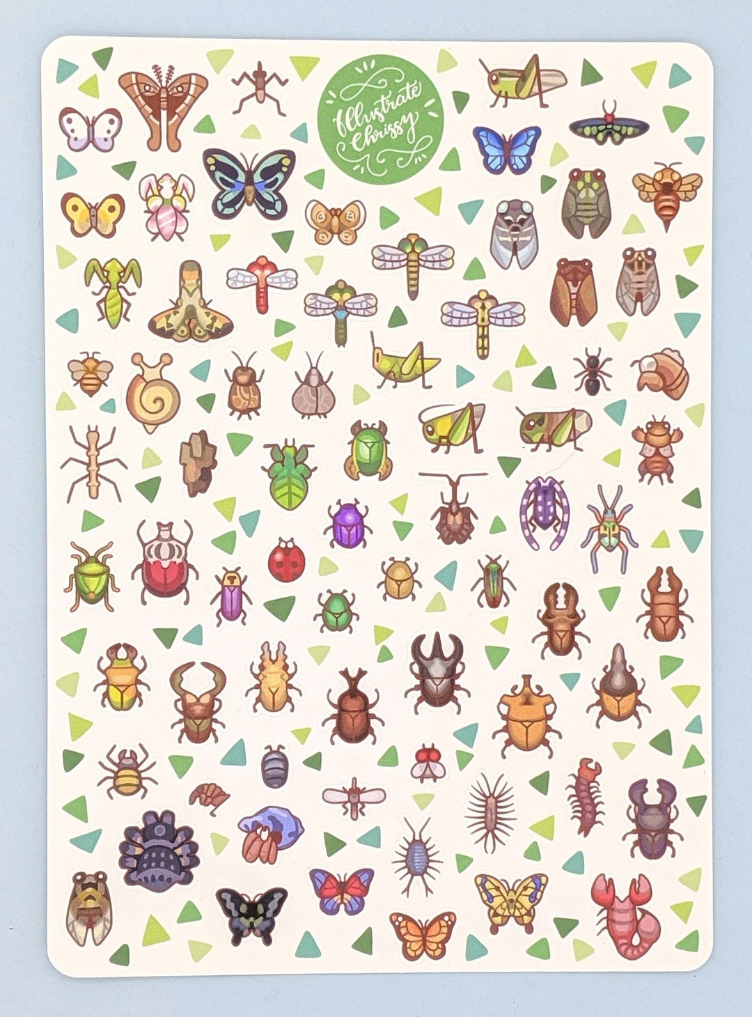 Animal Crossing Bug Sticker Sheet Animal Crossing New Leaf Nintendo ...