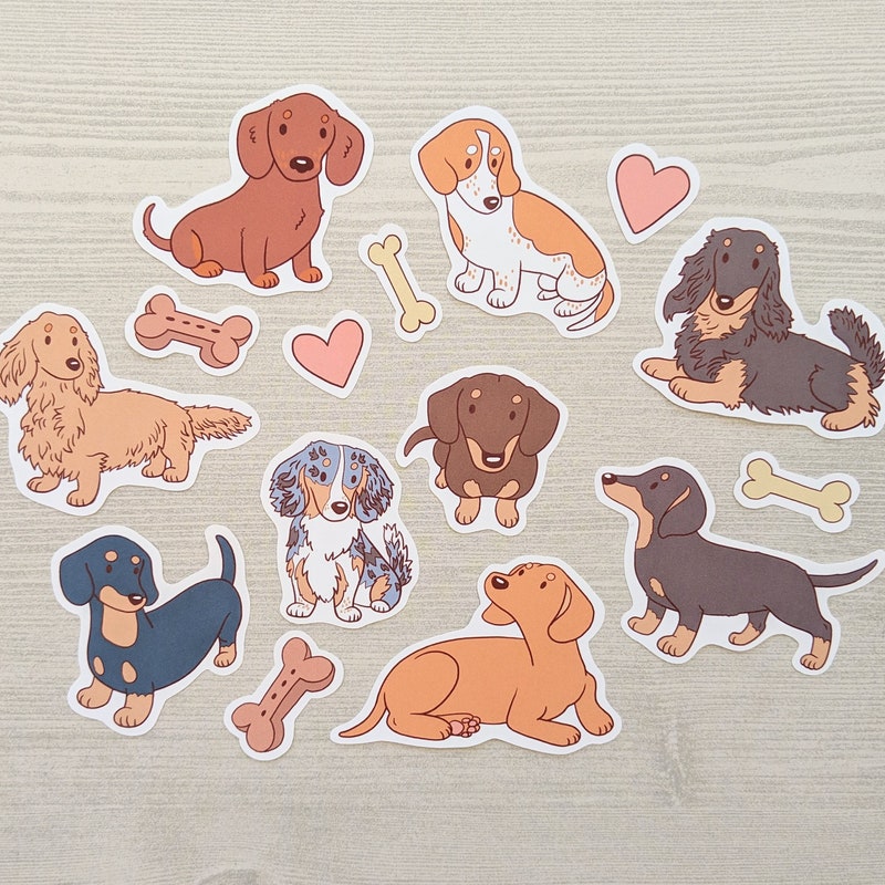 Dachshund Sticker - Etsy