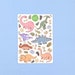 Dino Stickers Dinosaur Sticker Sheet Cute Dino Sticker Dinosaur Party ...
