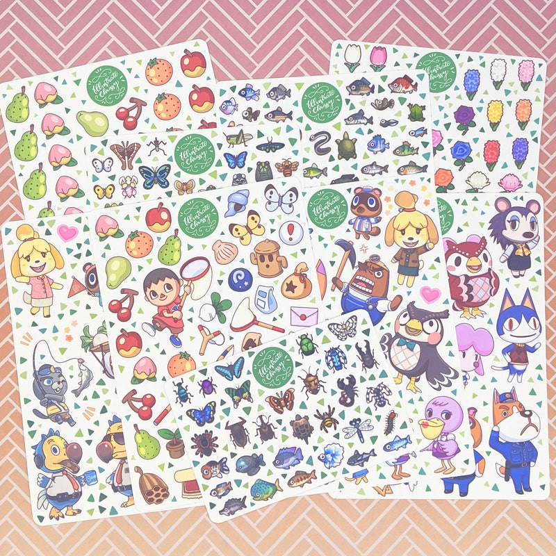 Acnh Stickers - Etsy