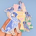 Bluetick Coonhound Stickers - Cute Dog Sticker Set - Etsy