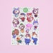 Animal Crossing Stickers Nintendo Animal Crossing Cute - Etsy