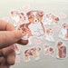 Cute Stickers - Puppy Stickers - Aussie Puppy Sticker Set - Red Merle ...