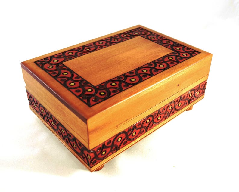 Handmade Wooden Secret Box/ Wooden Puzzle Box/ Trick Box/ | Etsy