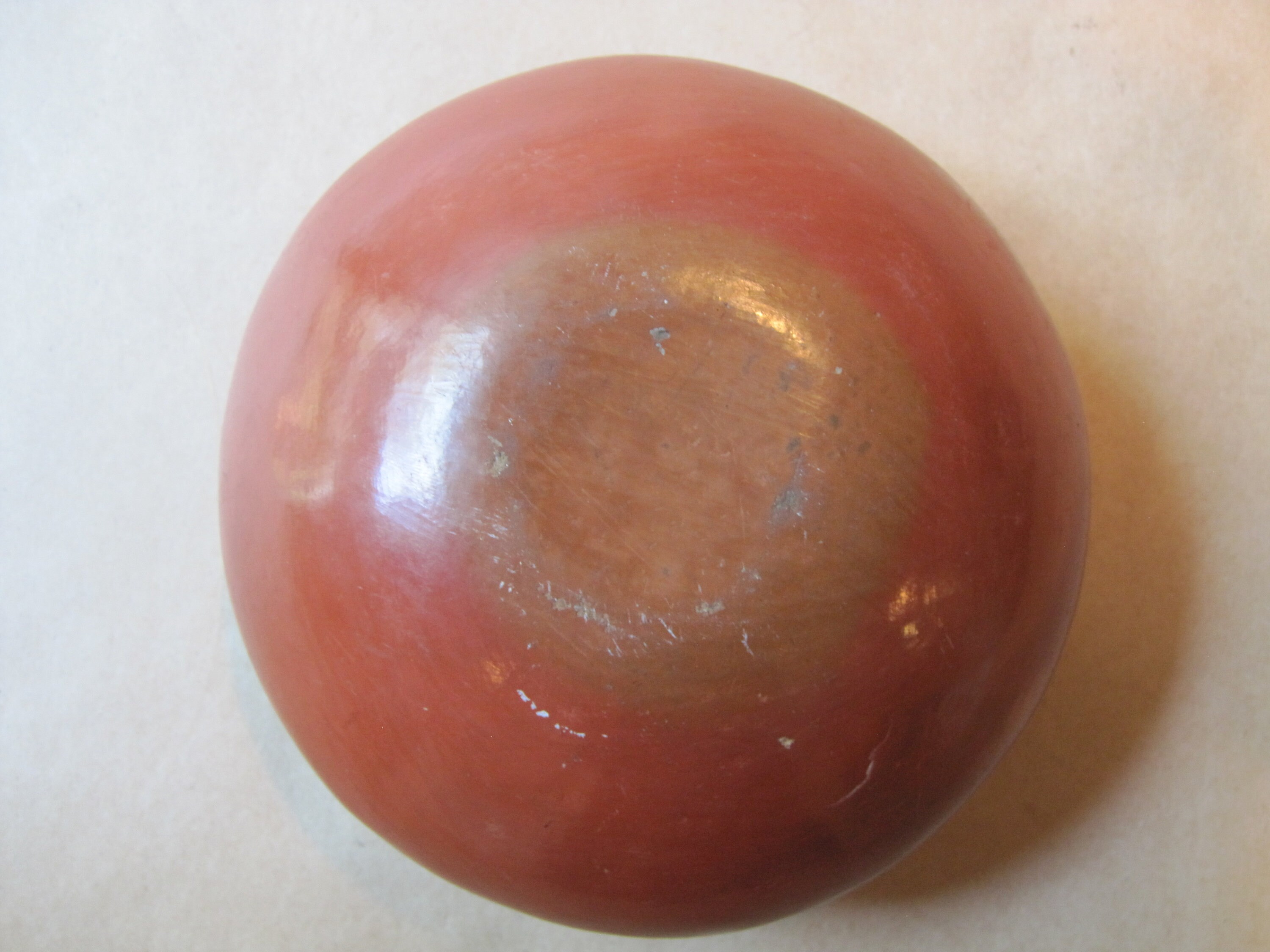 Antique Native American Polychrome Paint Pot Vase Burnish Red - Etsy