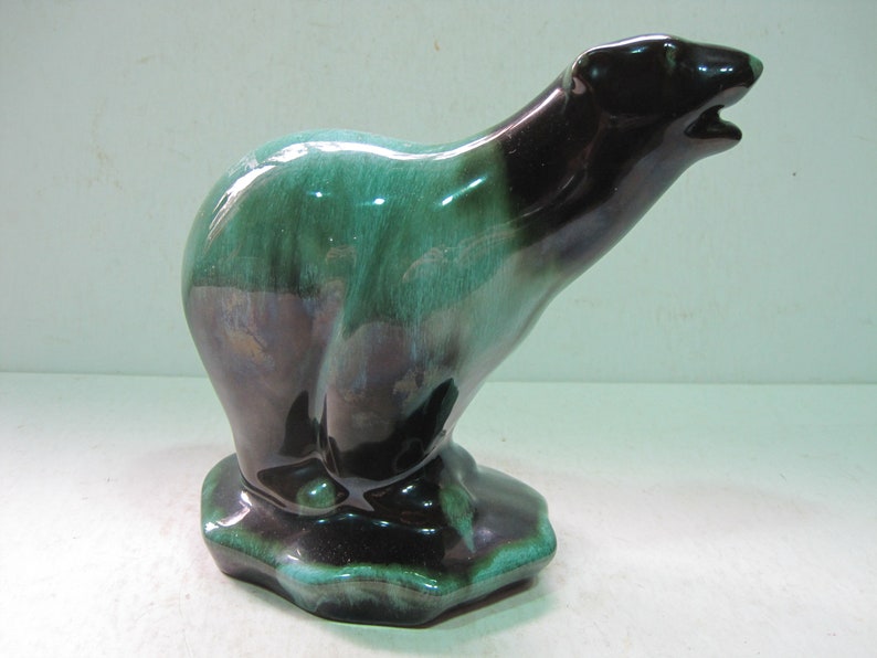 Mid Century Canuck Pottery Canada Polar Bear Vintage Ceramic | Etsy