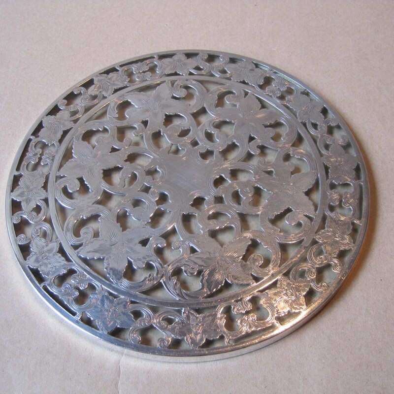 Silver Trivet - Etsy