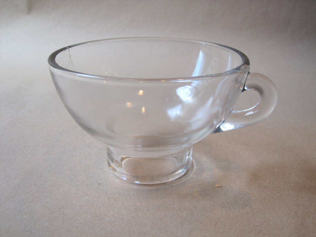 Vintage Glass Canning Funnel With Handle Mason Jar Preserves Jam Making ...