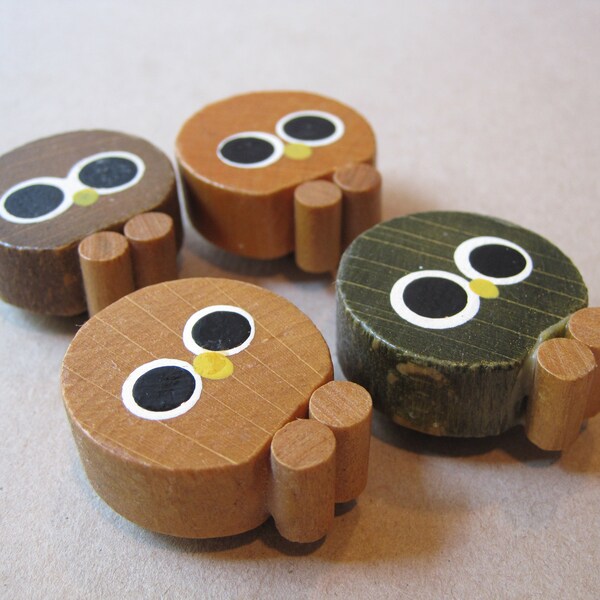 Owl Magnets - Etsy