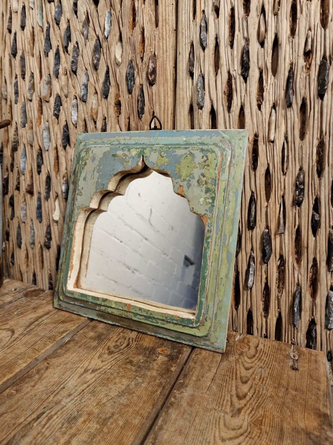 Vintage Rustic Reclaimed Indian Temple Wooden Bathroom Hallway - Etsy